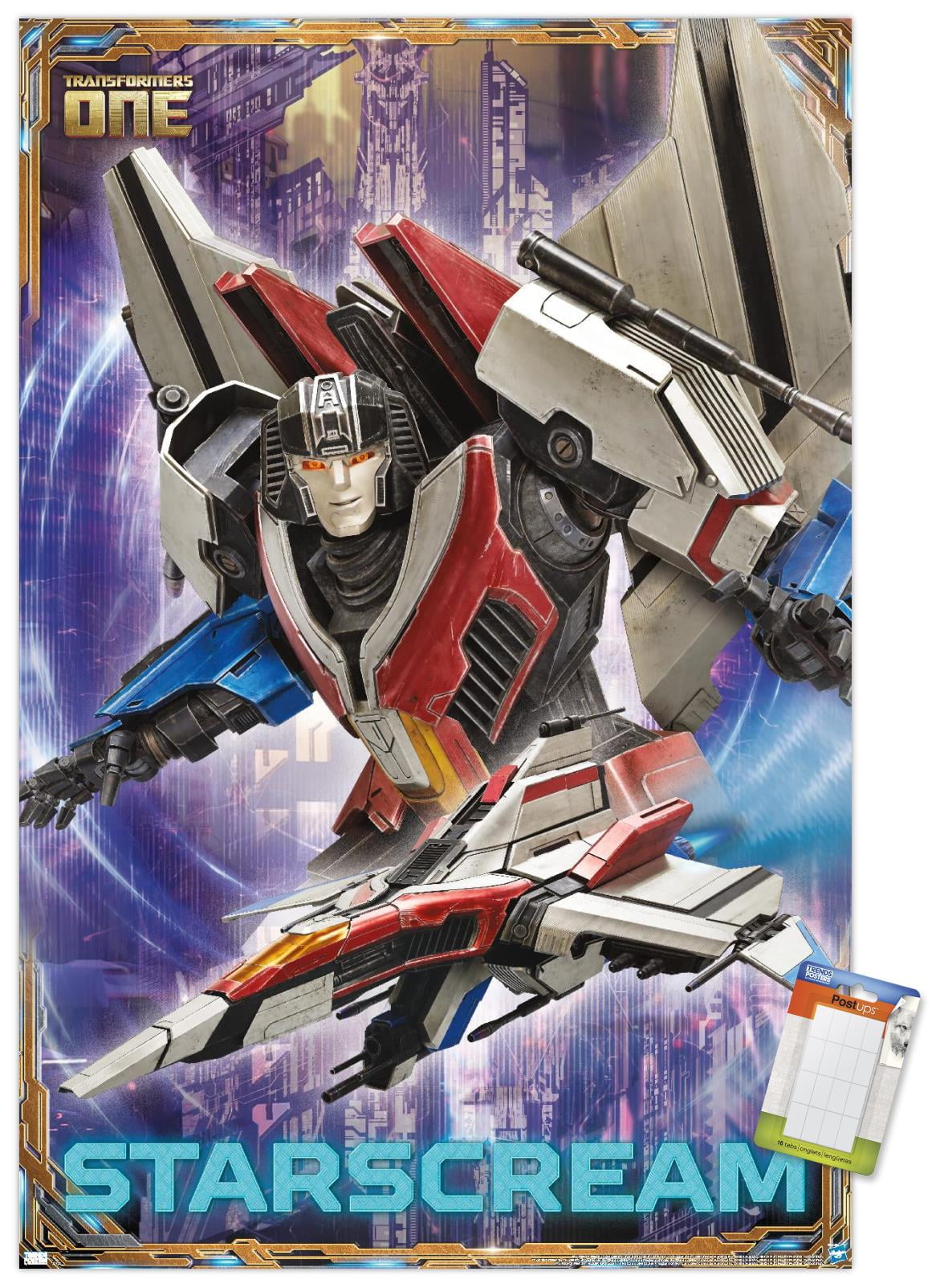 Hasbro Transformers: One - Starscream Wall Poster, 14.725" x 22.375 ...