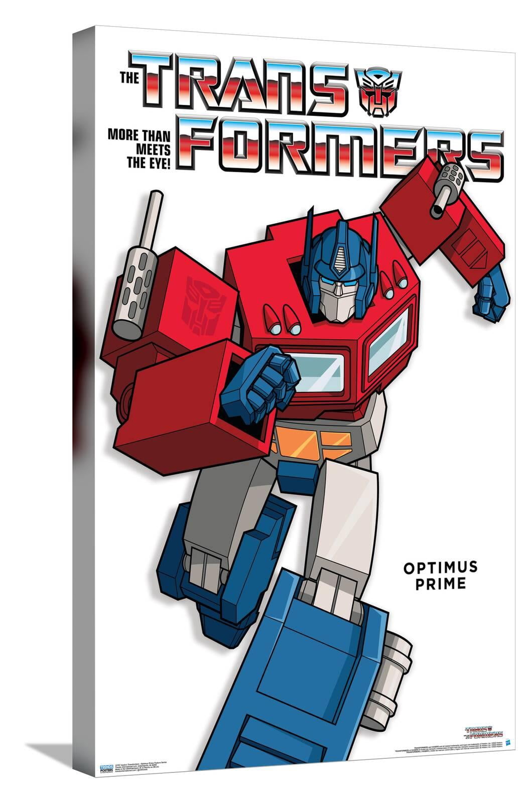 Hasbro Transformers - Optimus Prime Feature Series Canvas Wall Poster ...