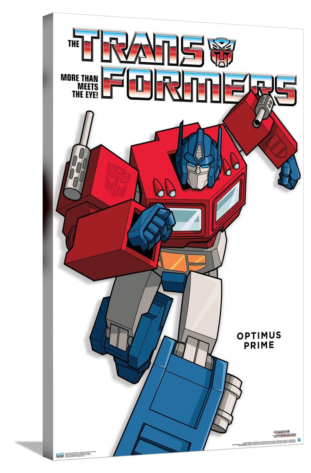 Hasbro Transformers - Optimus Prime Feature Series Canvas Wall Poster ...