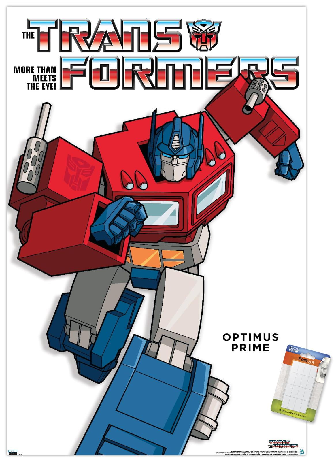 Hasbro Transformers - Optimus Prime Feature Series Wall Poster, 22.375 ...