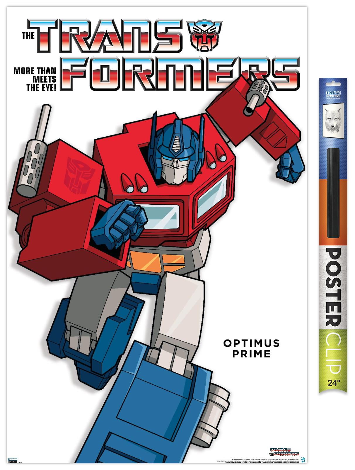 Hasbro Transformers - Optimus Prime Feature Series Wall Poster, 22.375 ...