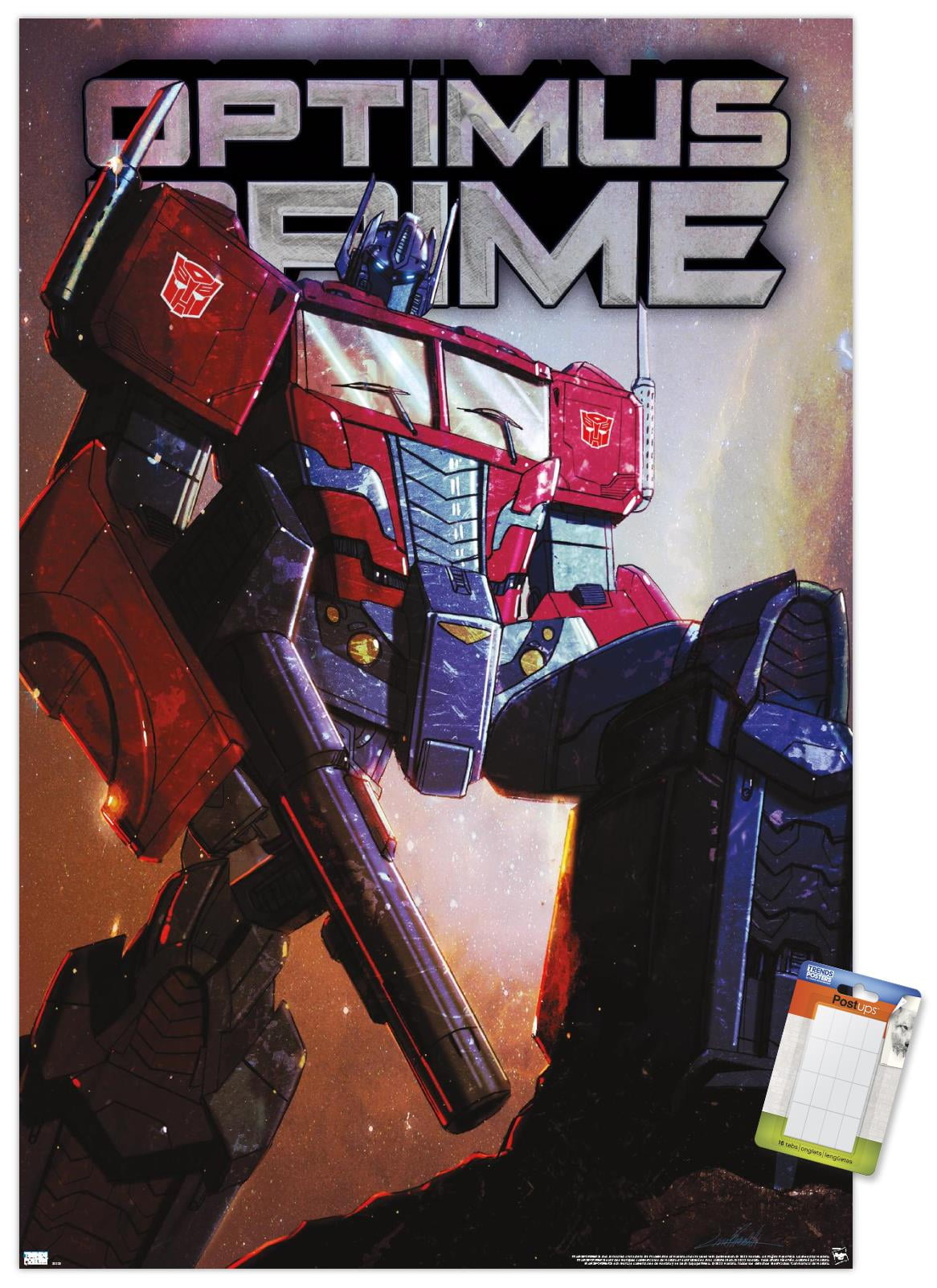 Hasbro Transformers - Optimus Prime Wall Poster, 14.725" x 22.375" - Walmart.com