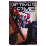 Hasbro Transformers - Optimus Prime Wall Poster, 22.375" x 34" Framed ...