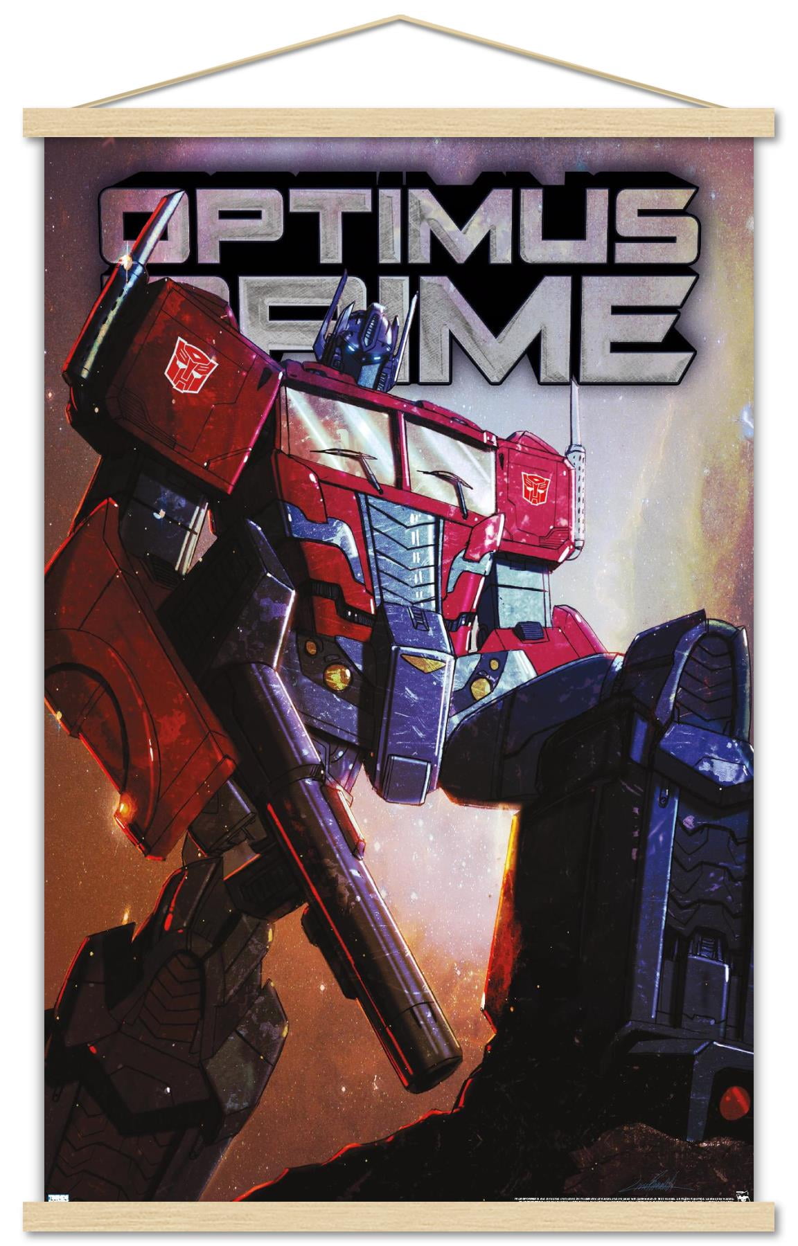 Hasbro Transformers - Optimus Prime Wall Poster with Magnetic Frame, 22 ...