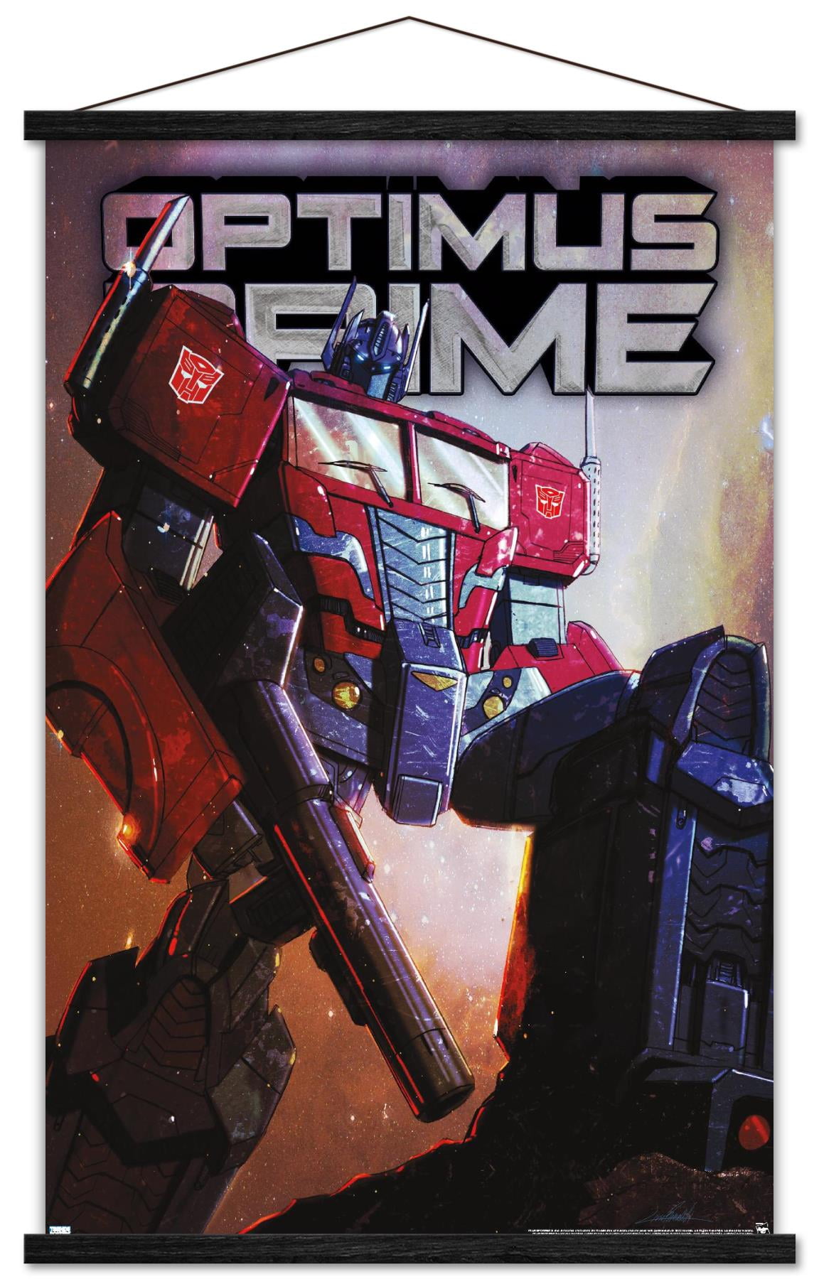Hasbro Transformers - Optimus Prime Wall Poster with Magnetic Frame, 22 ...