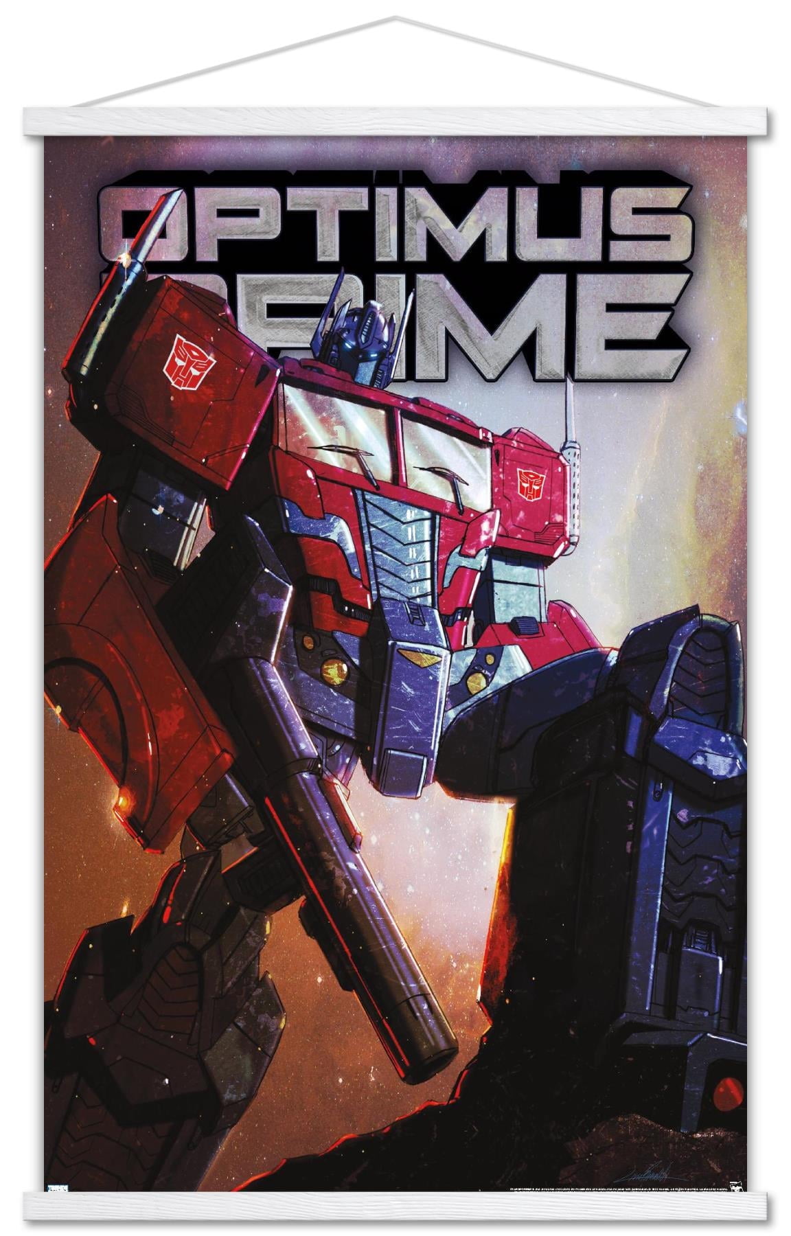 Hasbro Transformers - Optimus Prime Wall Poster with Magnetic Frame, 22 ...