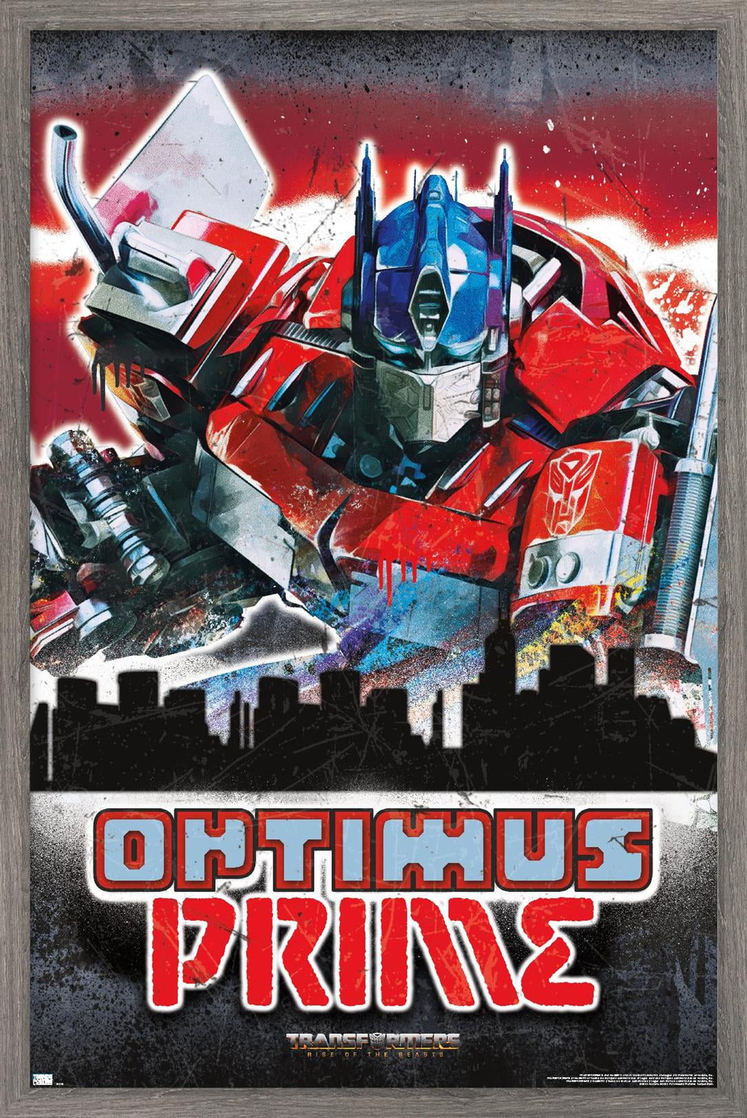 Hasbro Transformers: Rise of the Beasts - Optimus Prime Graffiti Wall ...