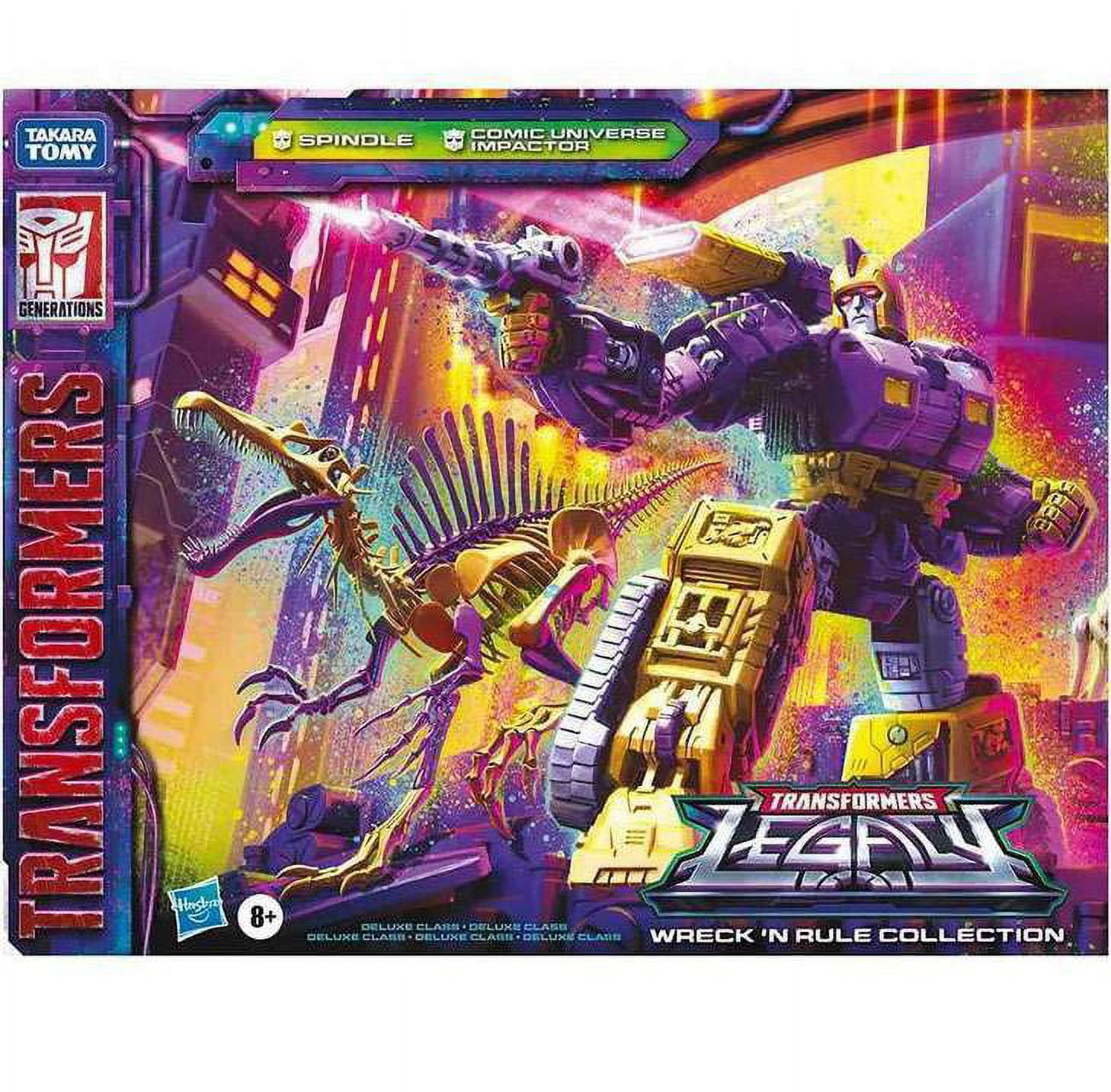Hasbro Transformers Wreck 'N Rule Comic Universe Collectible Impactor ...