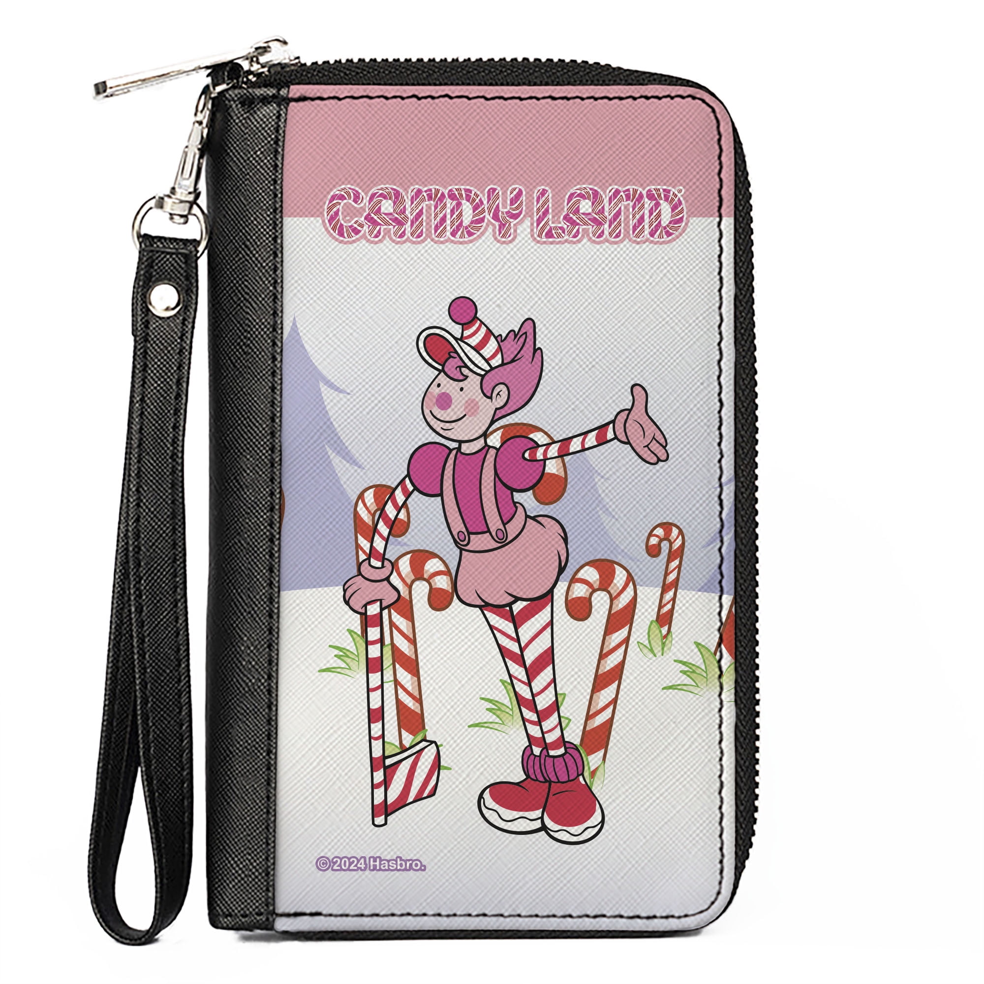Hasbro Wallet, Zip Around, Candy Land Mr. Mint Peppermint Forest Pose ...