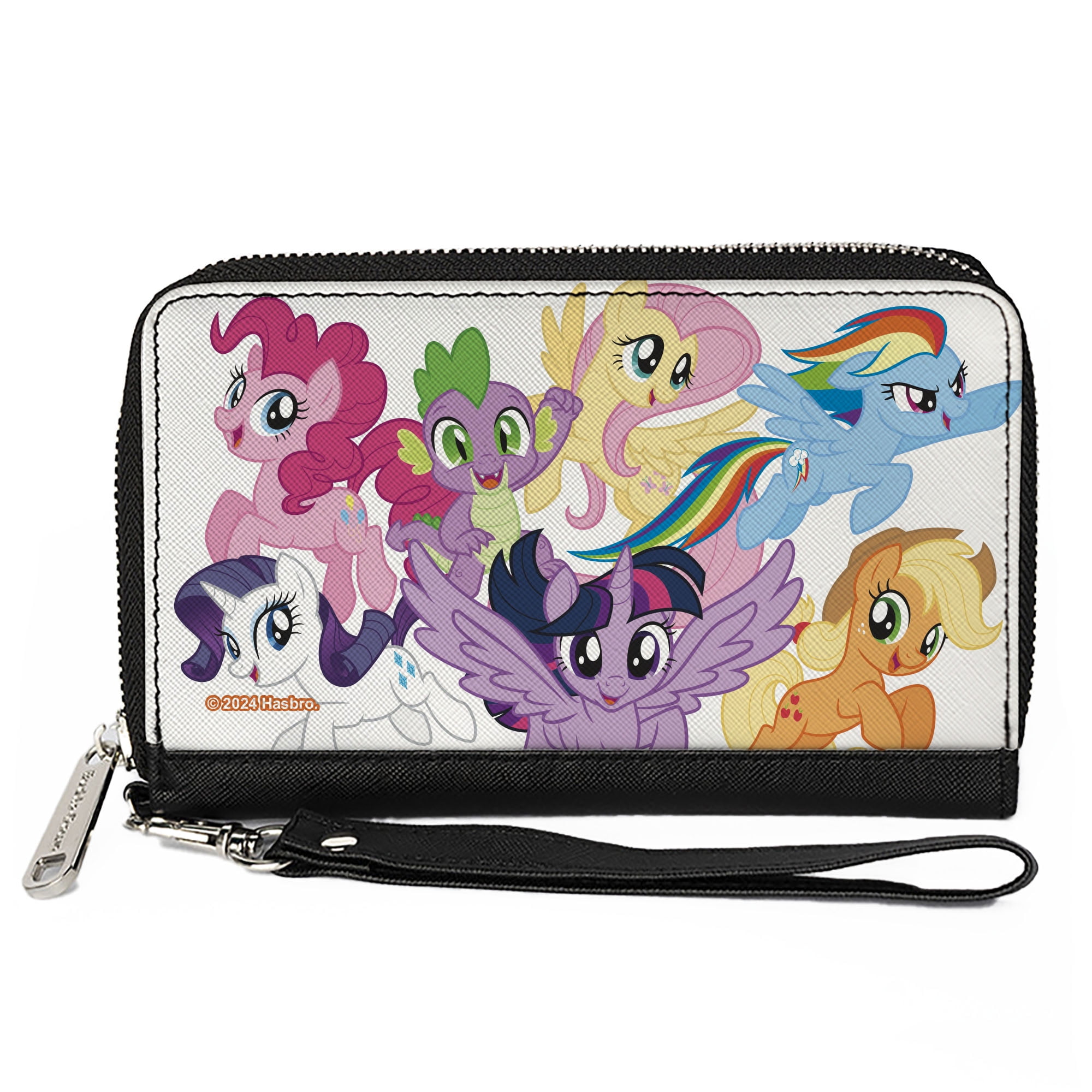 Hasbro Wallet, Zip Around, My Little Pony Mane Six and Spike Action ...
