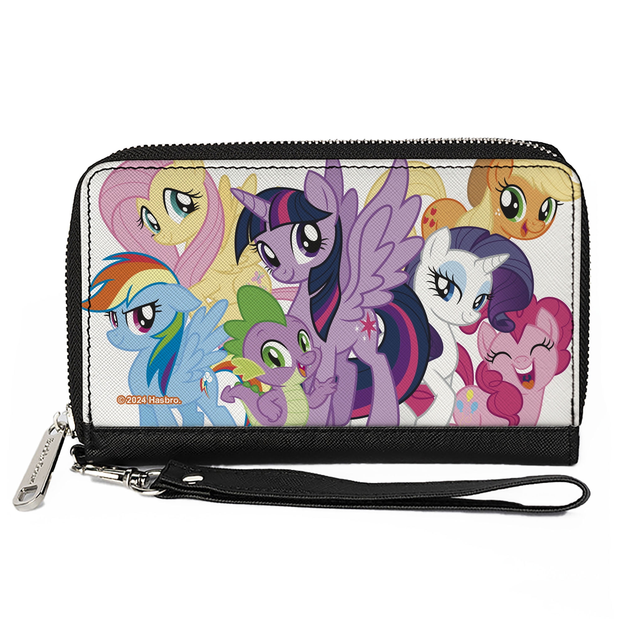Hasbro Wallet, Zip Around, My Little Pony Mane Six and Spike Group Pose ...