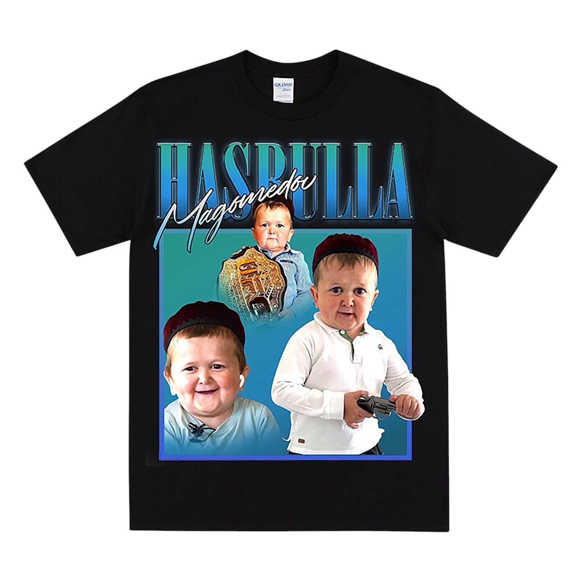 Hasbulla Homage Retro Unisex Classic 2D T-Shirt - Funny For Men ...