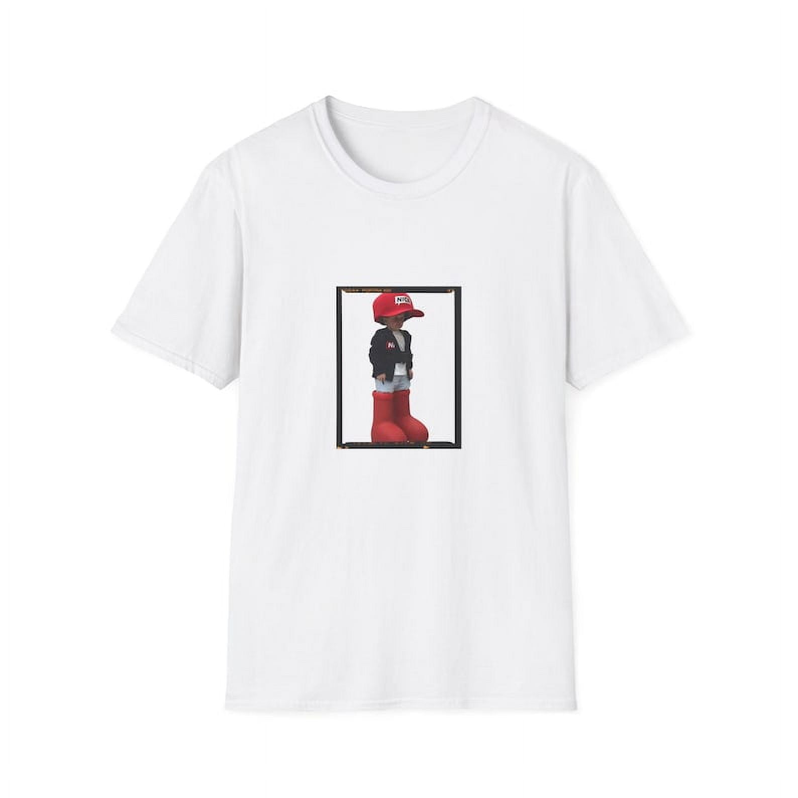 Hasbulla Hype Beast Big Red Boots Funny Meme Tshirt - Walmart.com