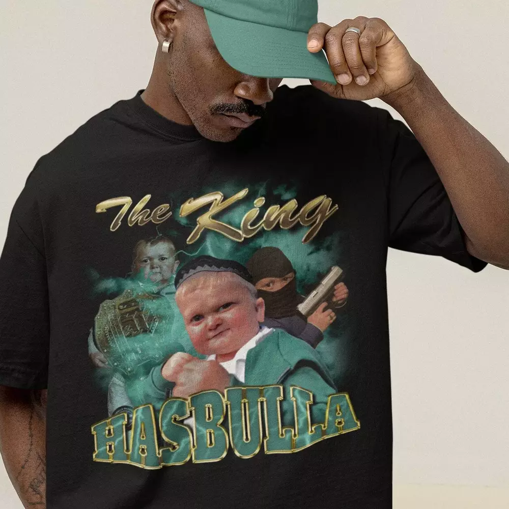 Hasbulla MMA Vintage 90s Retro Graphic Collage T-Shirt, Vintage Sport ...