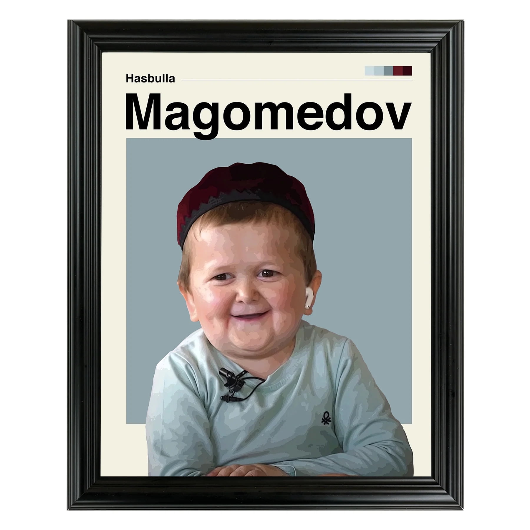 Hasbulla Magomedov Framed Sports Art Photo by Thomas Maxwell - Walmart.com