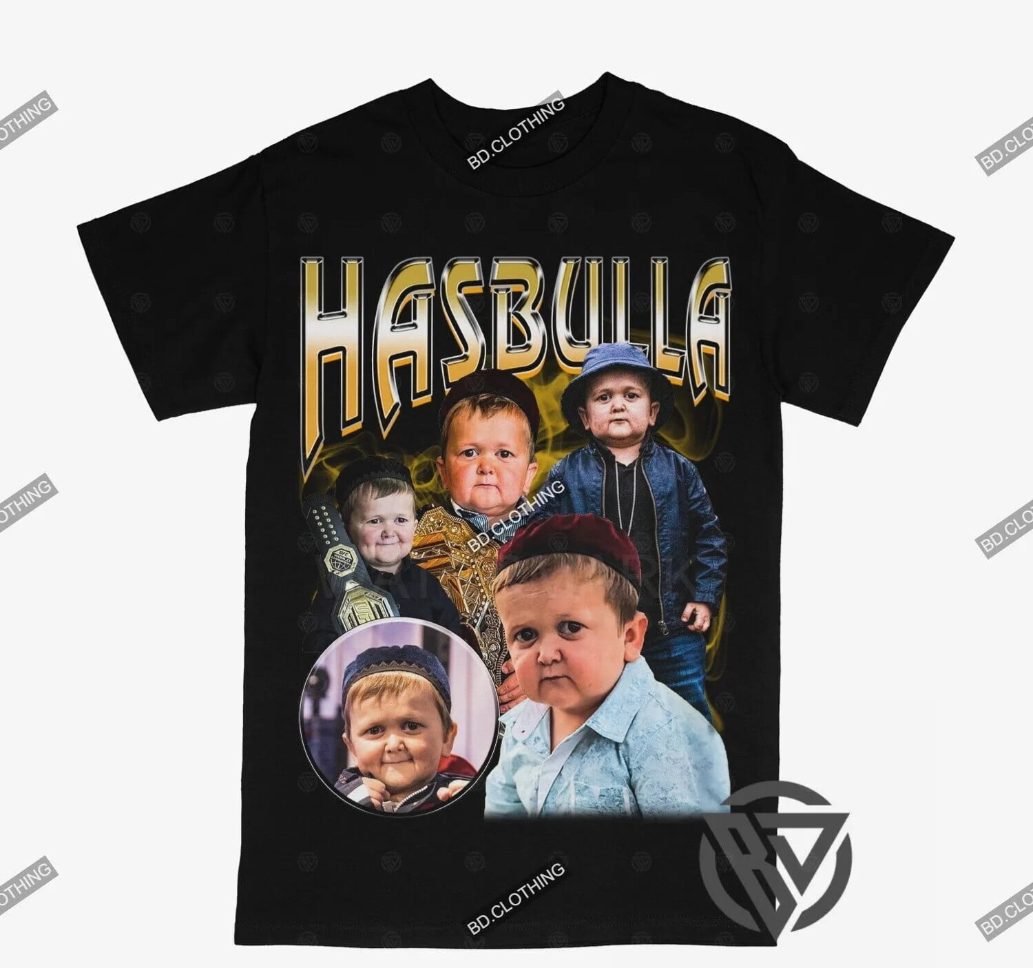 Hasbulla Tee Shirt Free Magomedov Mini Khabib Meme Parody MMA Rap Style ...