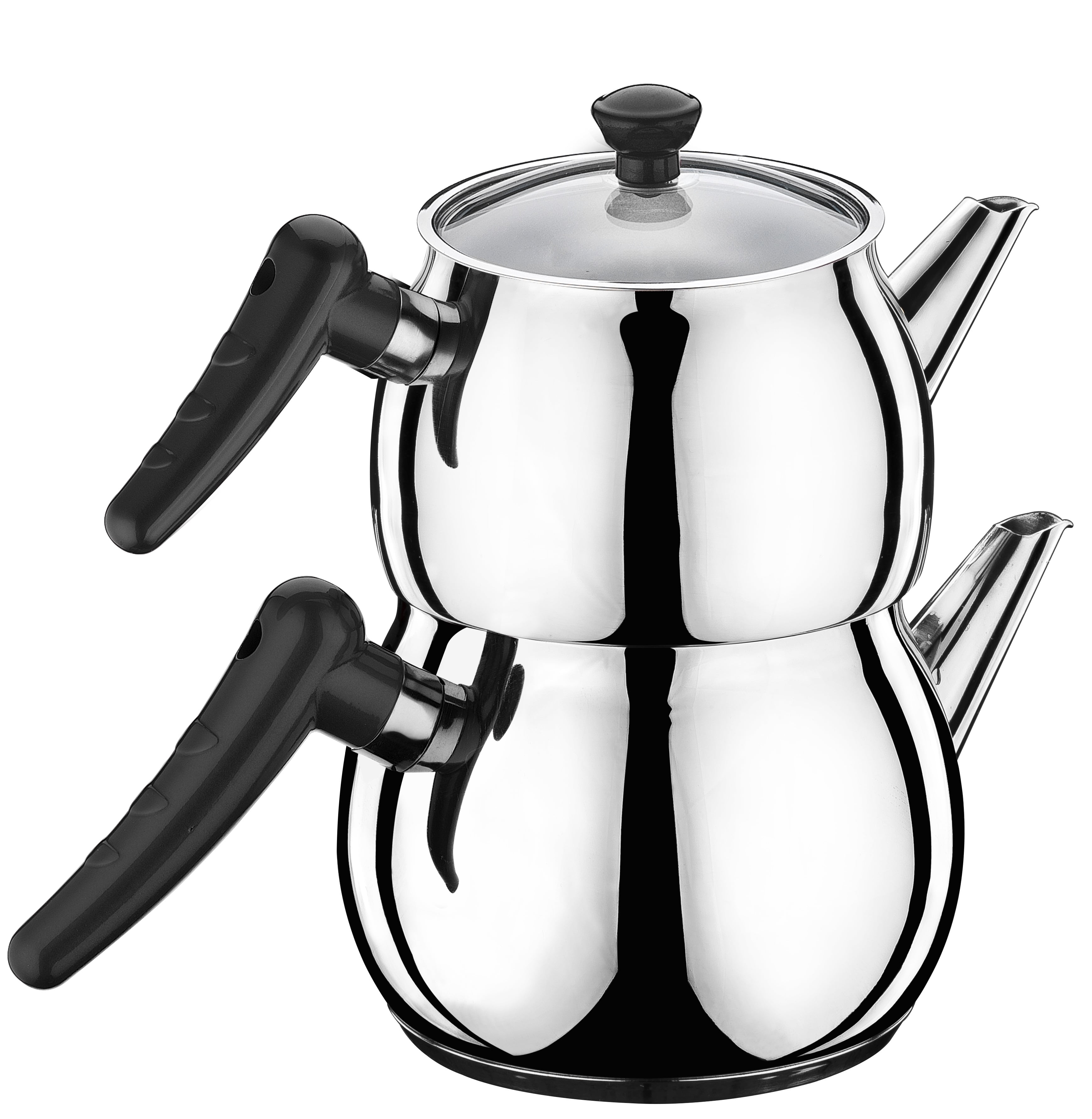 Hascevher Stainless Steel Turkish Teapot Team Induction Compatible ...