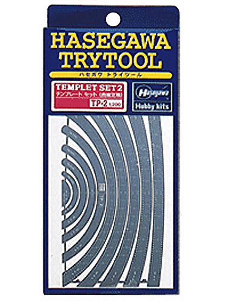 Hasegawa 2 Template Curve Ruler (TP2) yJapanese Plastic modelzTA1 ...