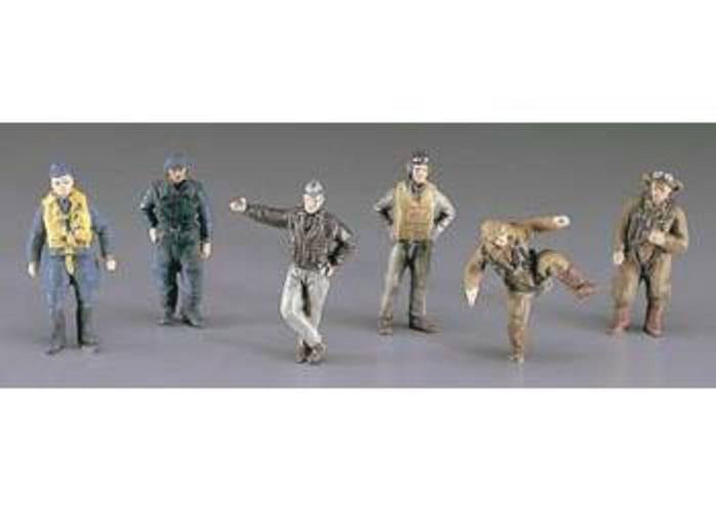 Hasegawa 35008 WWII Pilots 1/72 Scale Plastic Model Figures - Walmart.com
