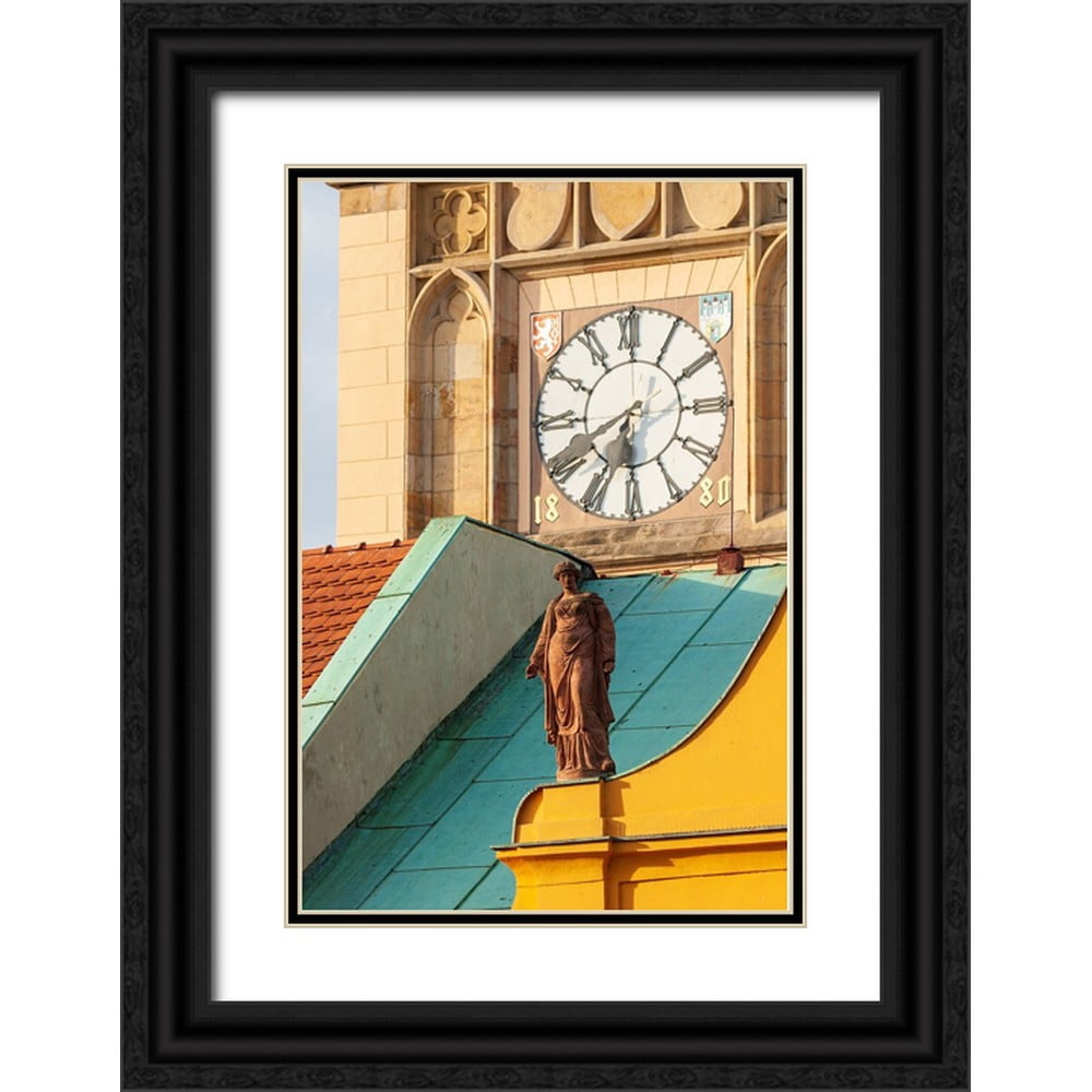 Haseltine, Tom 13x18 Black Ornate Wood Framed with Double Matting ...