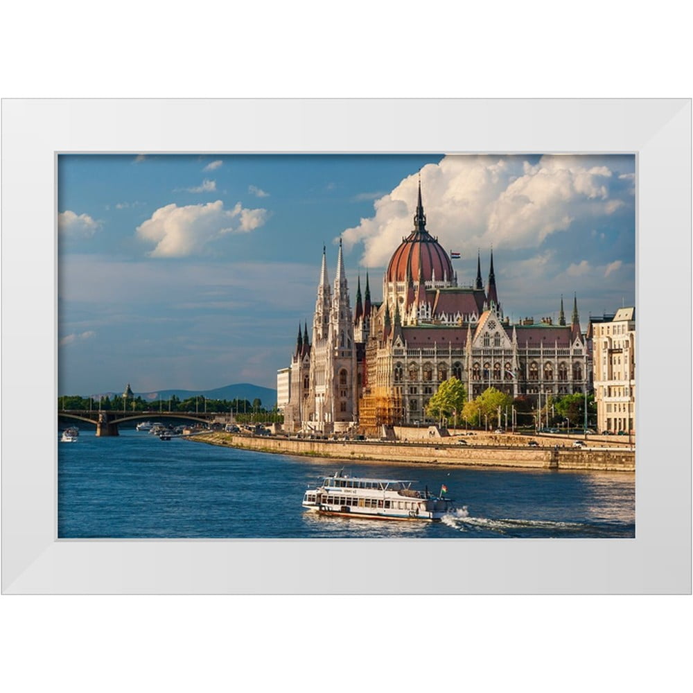 Haseltine, Tom 14x11 White Modern Wood Framed Museum Art Print Titled ...