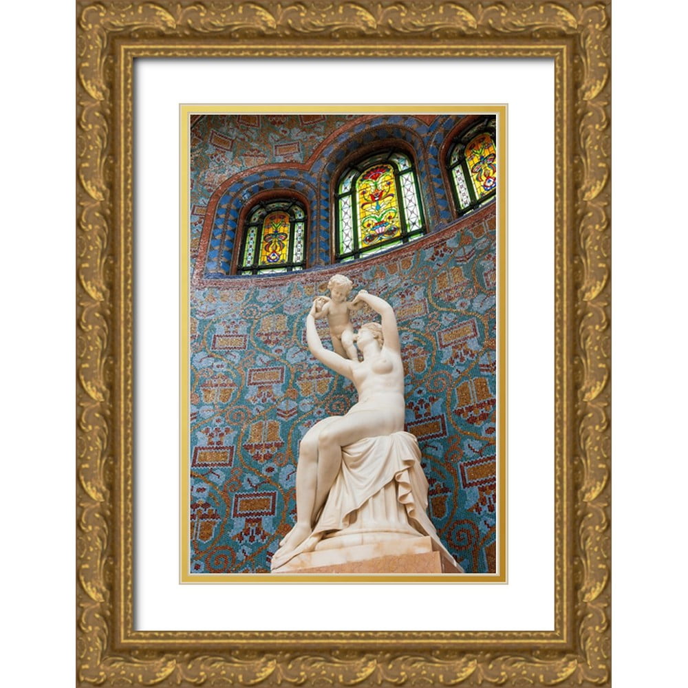 Haseltine, Tom 17x24 Gold Ornate Wood Framed with Double Matting Museum ...
