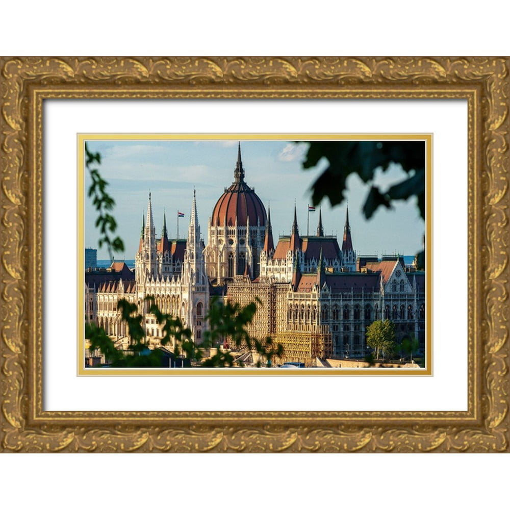 Haseltine, Tom 18x13 Gold Ornate Wood Framed with Double Matting Museum ...