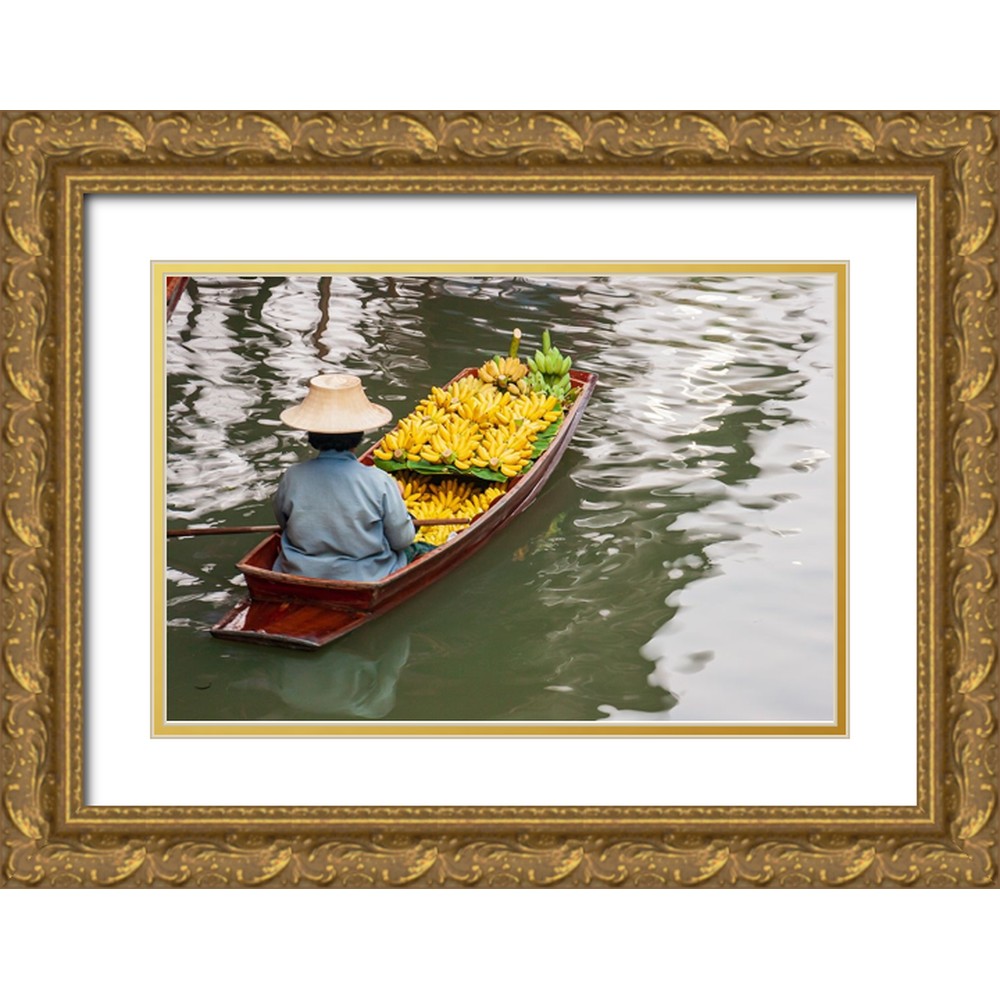Haseltine, Tom 32x23 Gold Ornate Wood Framed with Double Matting Museum ...