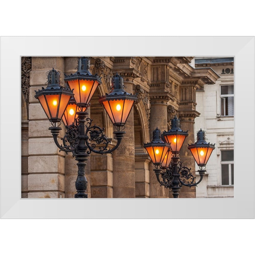 Haseltine, Tom 32x23 White Modern Wood Framed Museum Art Print Titled ...