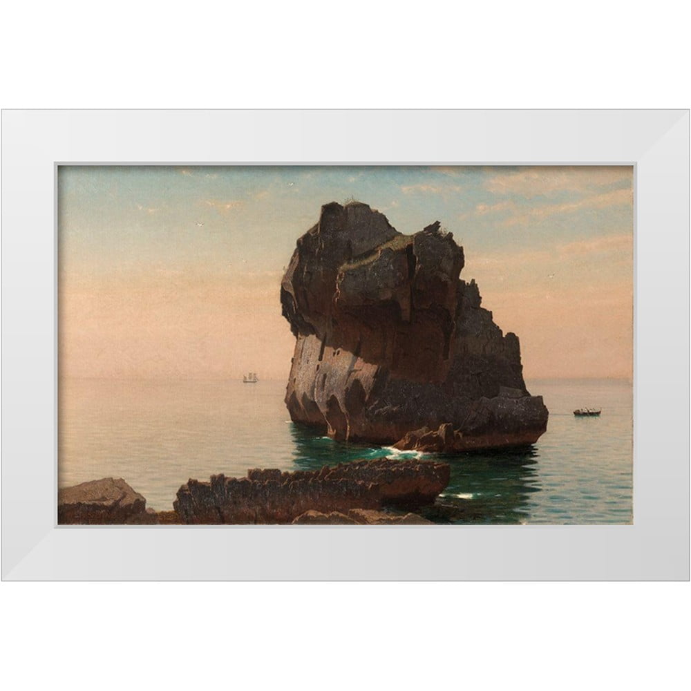 Haseltine, William Stanley 14x10 White Modern Wood Framed Museum Art ...