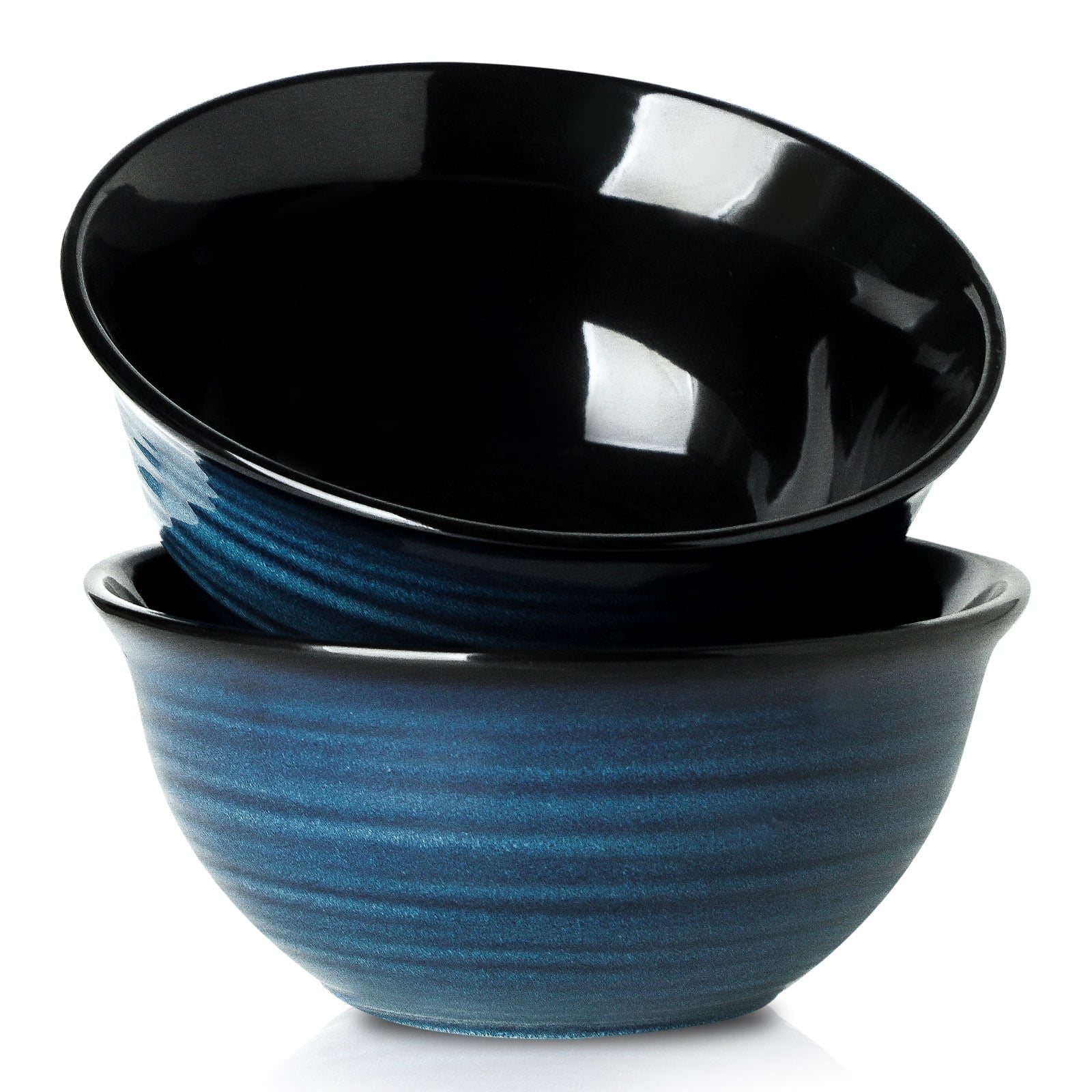 Hasense Large Mixing Bowls, 9 Inch Ceramic Serving Bowls Set of 2 for ...