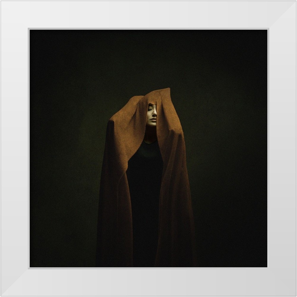 Hasheminasab, Moein 12x12 White Modern Wood Framed Museum Art Print ...