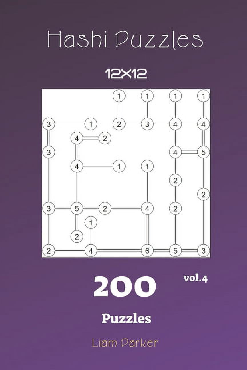 Hashi Puzzles: Hashi Puzzles - 200 Puzzles 12x12 vol.4 (Paperback ...