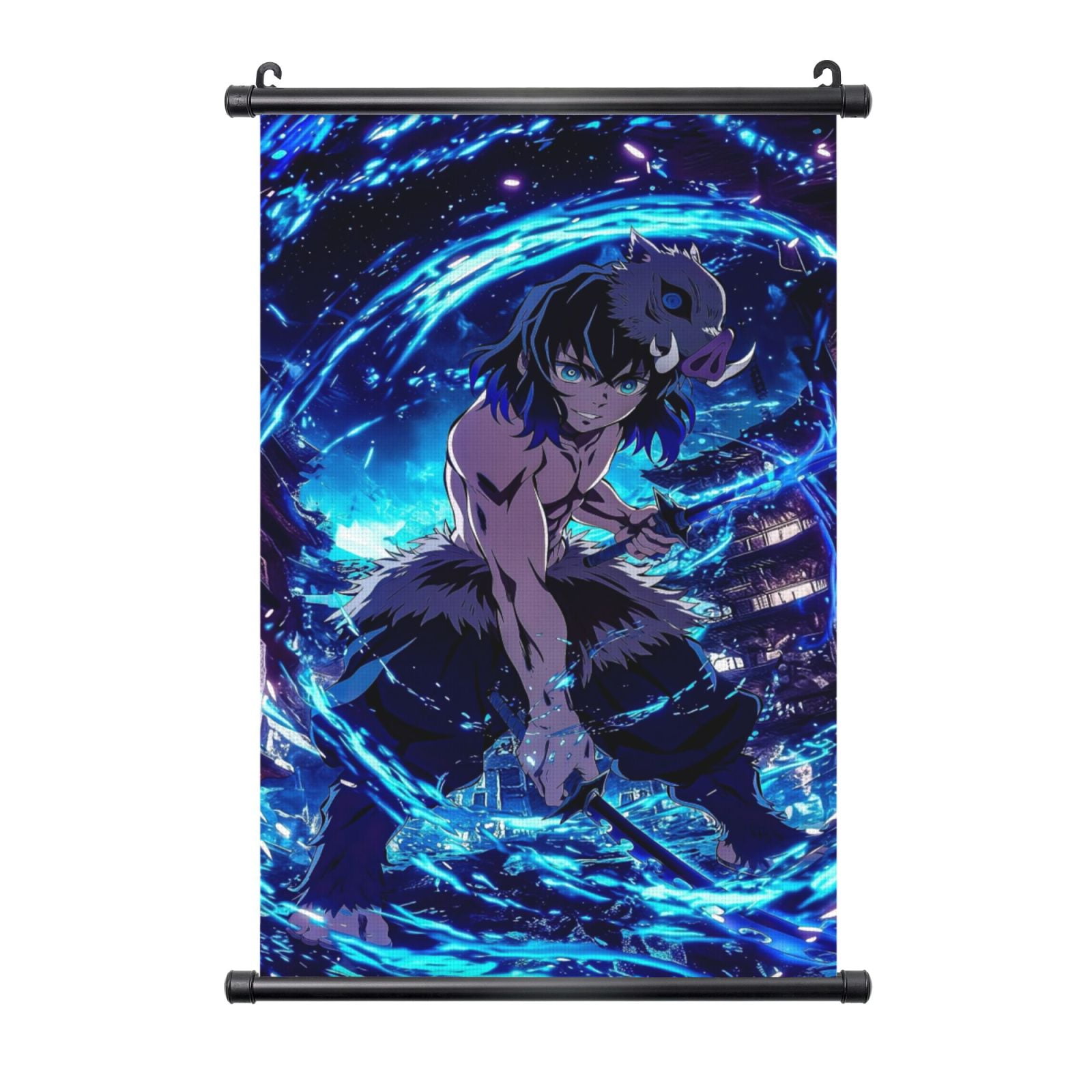 Hashibira Inosuke Hanging Poster Prints Canvas PVC Scroll Shaft Wall ...