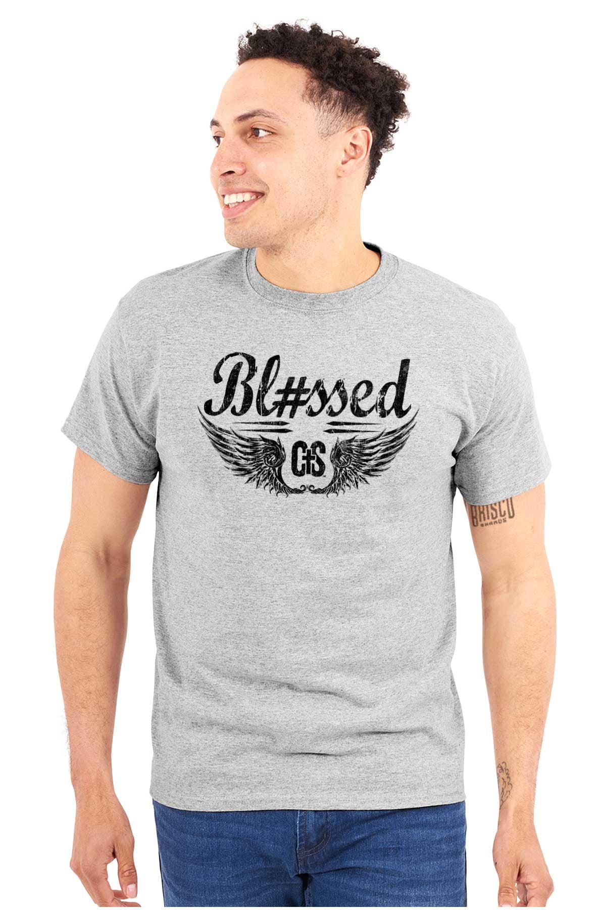 Hashtag Blessed Bless Religious Jesus Unisex Plus Size Graphic Tee ...