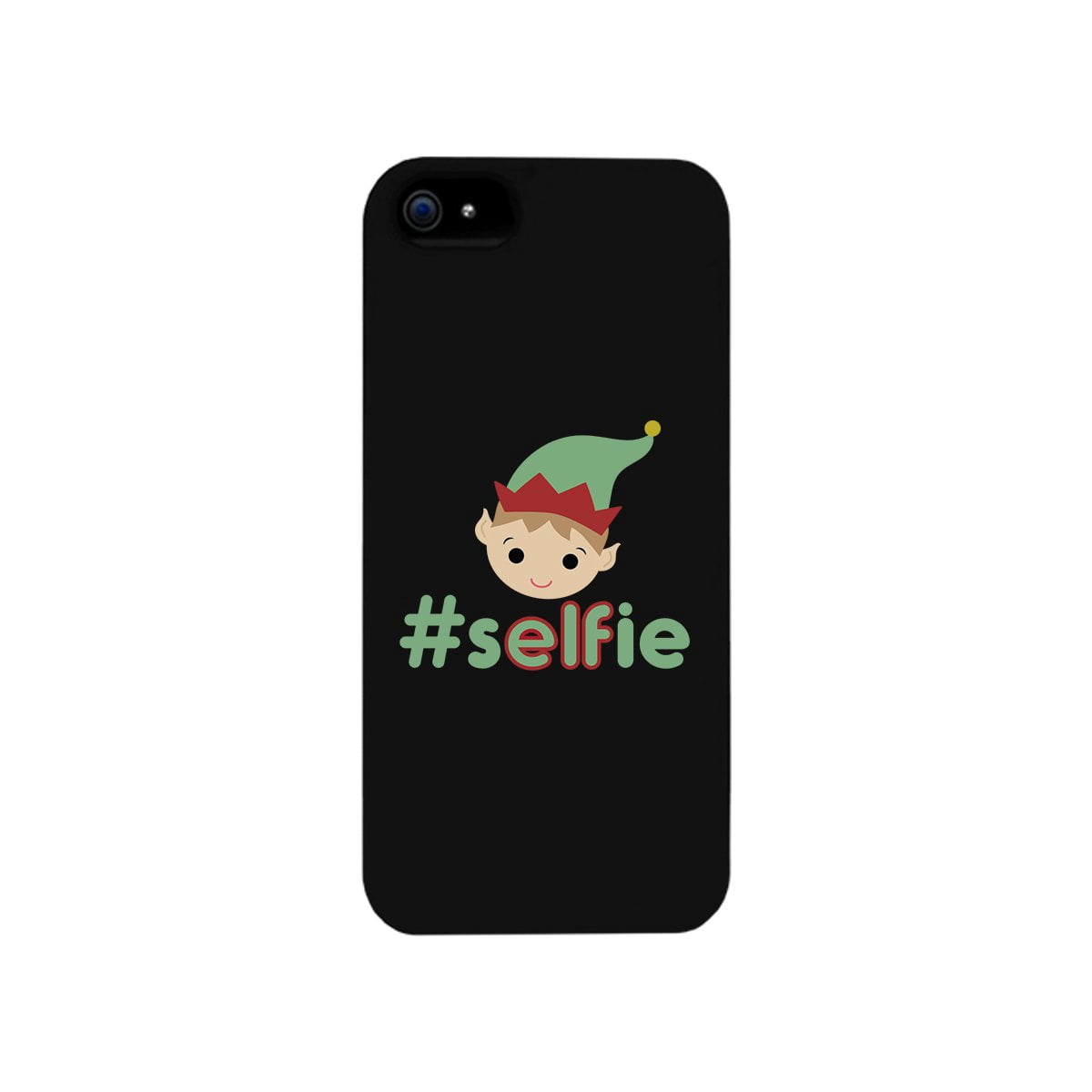 Hashtag Selfie Elf Black Phone Case - Walmart Business Supplies