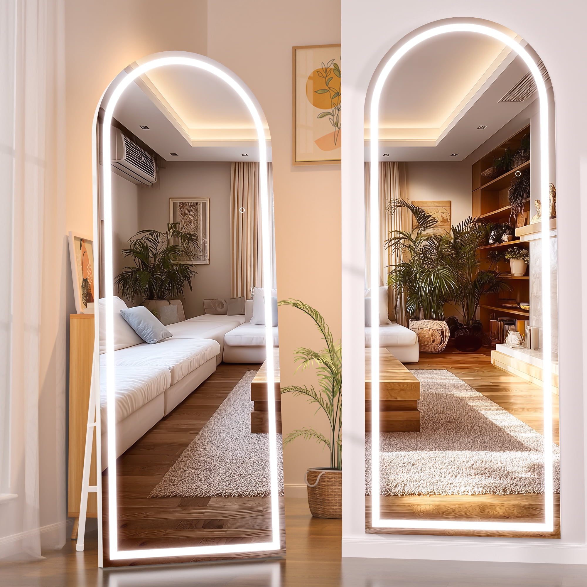 Full Length Mirror White Framenull