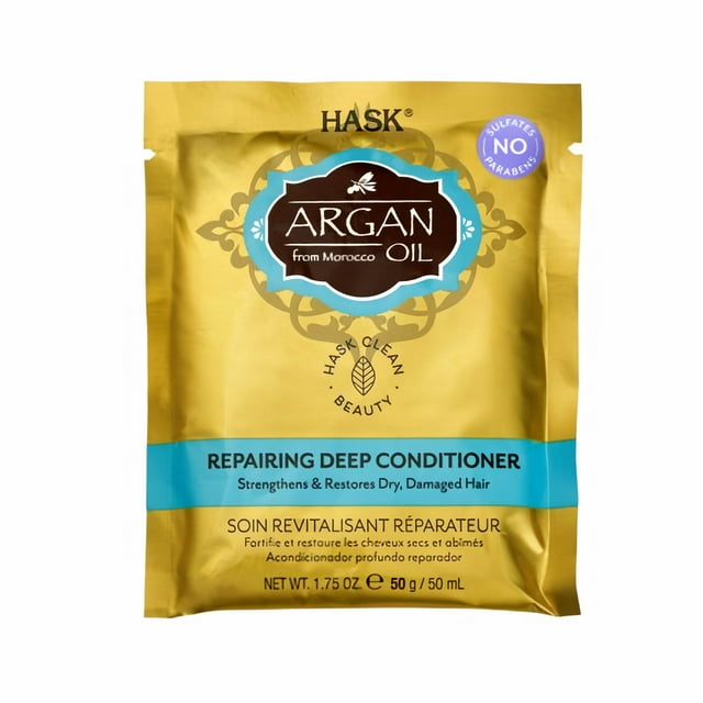 Hask Argan Oil From Morocco Repairing Deep Conditioner (Pack of 10 ...
