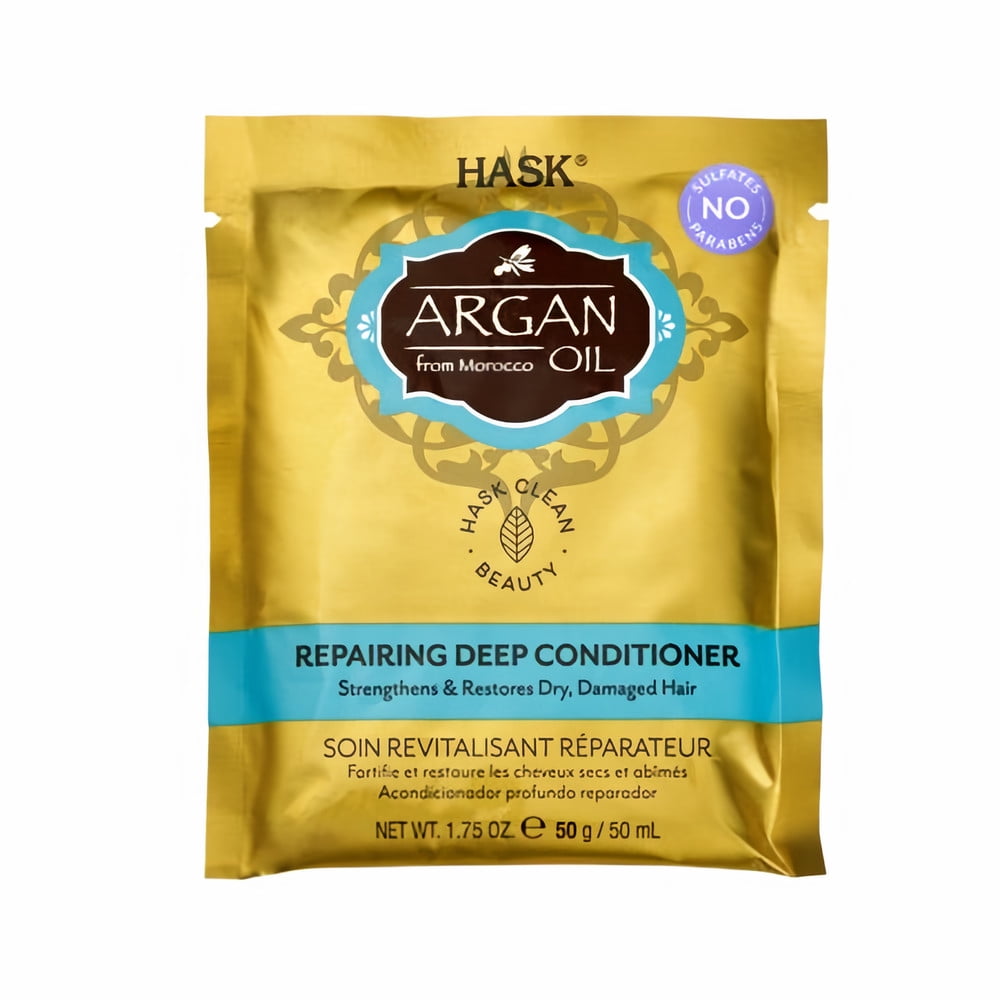 Hask Argan Oil From Morocco Repairing Deep Conditioner (Pack of 4 ...