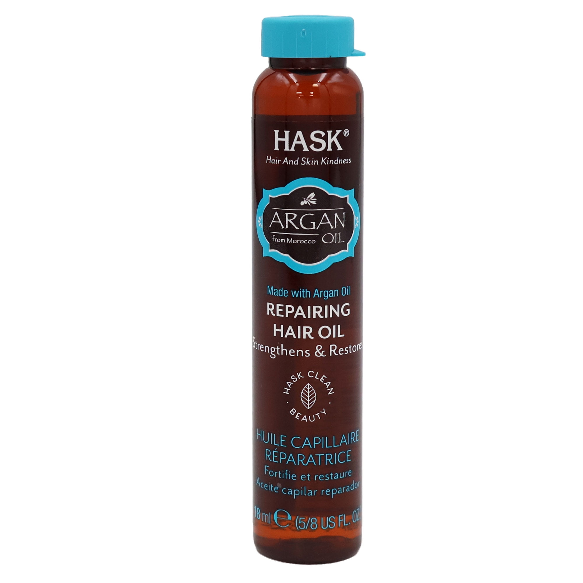 Hask Argan Oil Repairing Shine Hair Oil, 5/8 Oz, Pack of 12 - Walmart.com