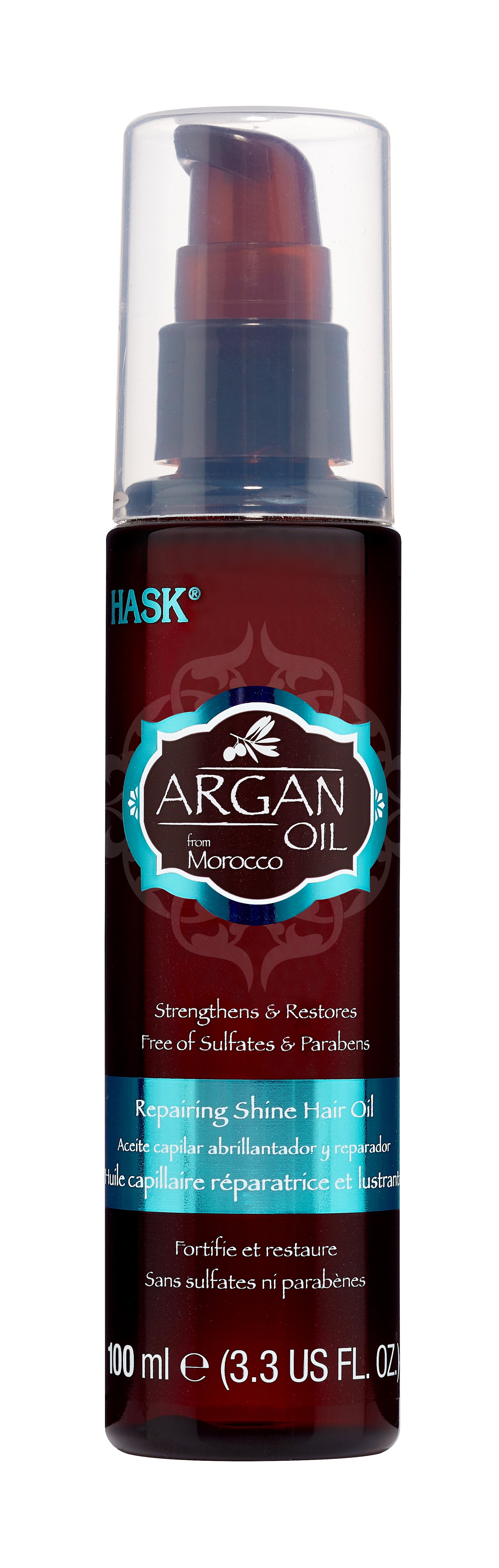 Hask Argan Oil Repairing Shine Hair Oil 5/8 oz - Walmart.com