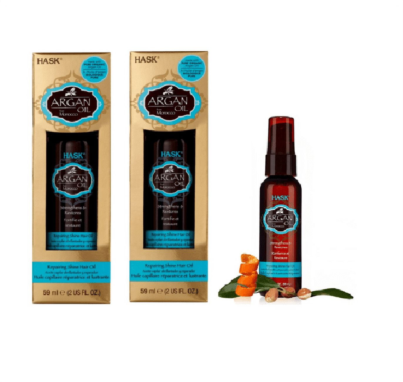 Hask Argan Oil from Moroccan Repairing Shine Hair Oil, Net 2 fl.oz ...
