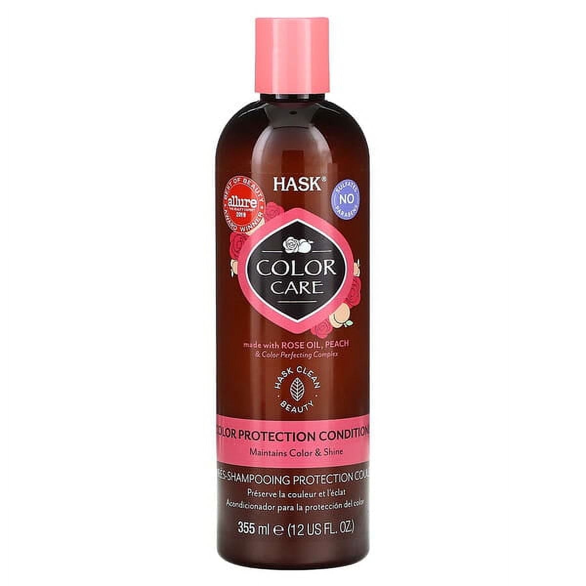 Hask Beauty, Color Care, Color Protection Conditioner, Made with Rose ...
