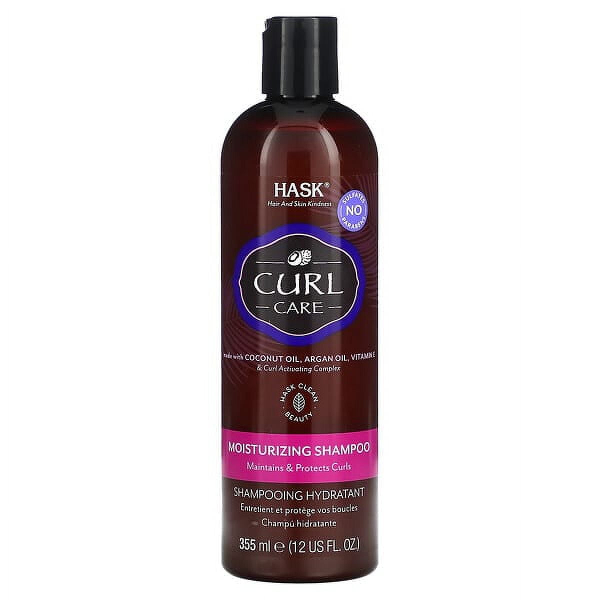 Hask Beauty, Curl Care, Moisturizing Shampoo, 12 fl oz - Walmart.com