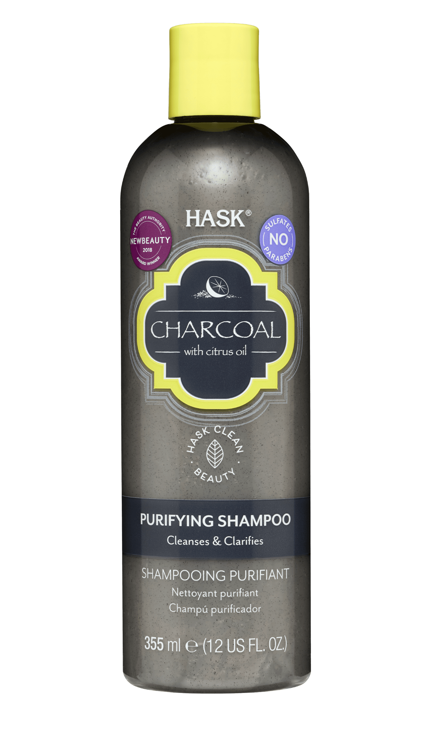 Hask Charcoal With Citrus Oil Purifying Shampoo, 12.0 FL OZ - Walmart.com