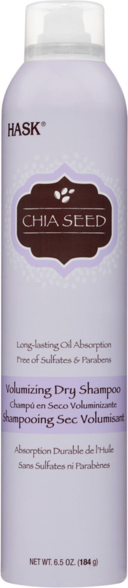 Hask Chia Seed Dry Shampoo 6.5 oz - Walmart.com