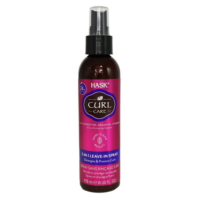 Hask Curl Care 5-in-1 Leave In Spray, 6 Oz., Pack of 3 - Walmart.com