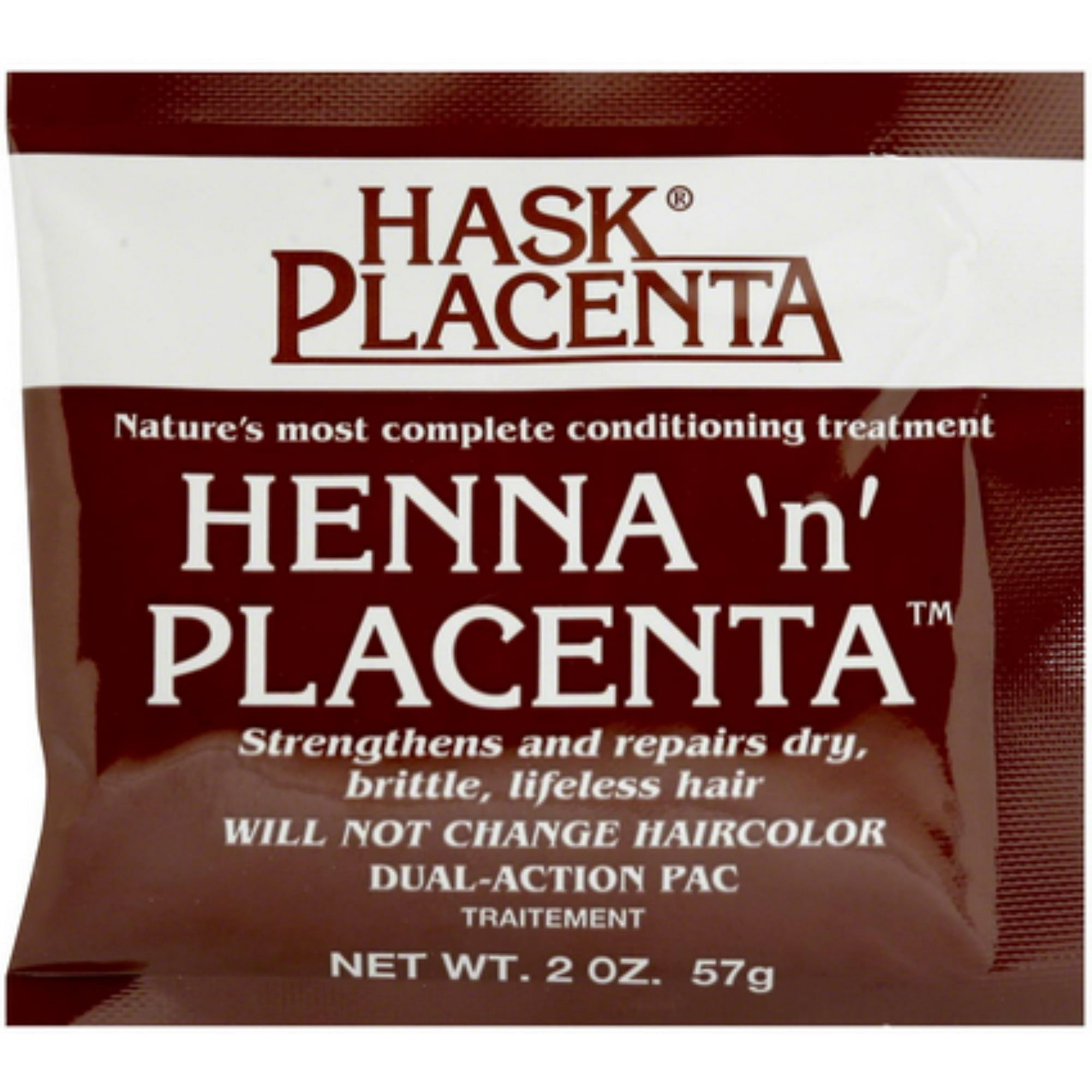 Hask Henna N Placenta Conditioning Treatment, 2 Oz, 3 Pack - Walmart.com