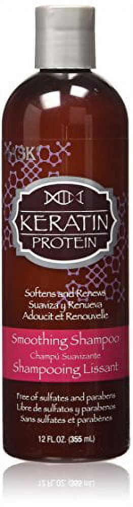 Hask Keratin Protein Smoothing Shampoo - 12 oz - Walmart.com