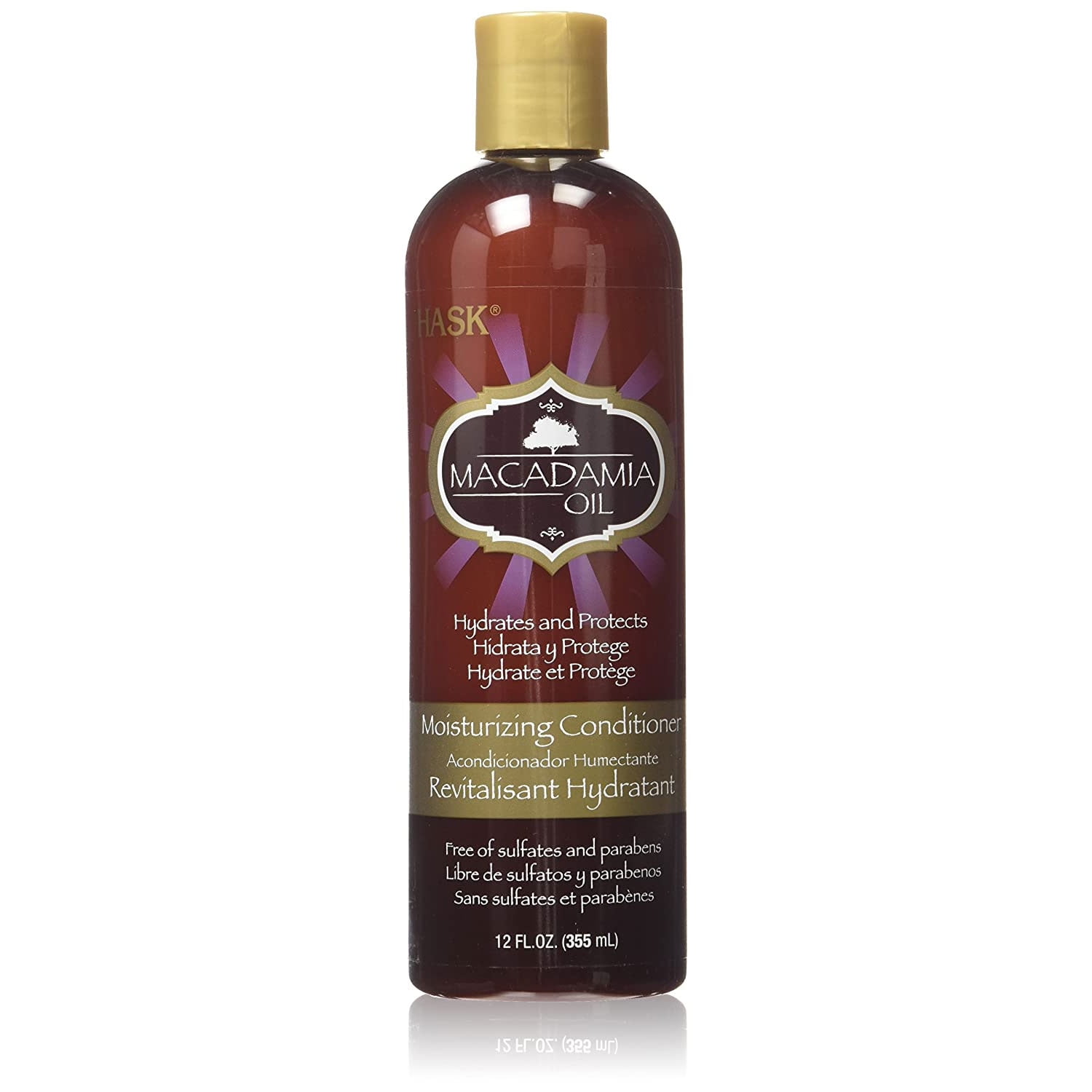 Hask Macadamia Oil Moisturizing Conditioner, 12 Oz.,Pack of 3 - Walmart.com